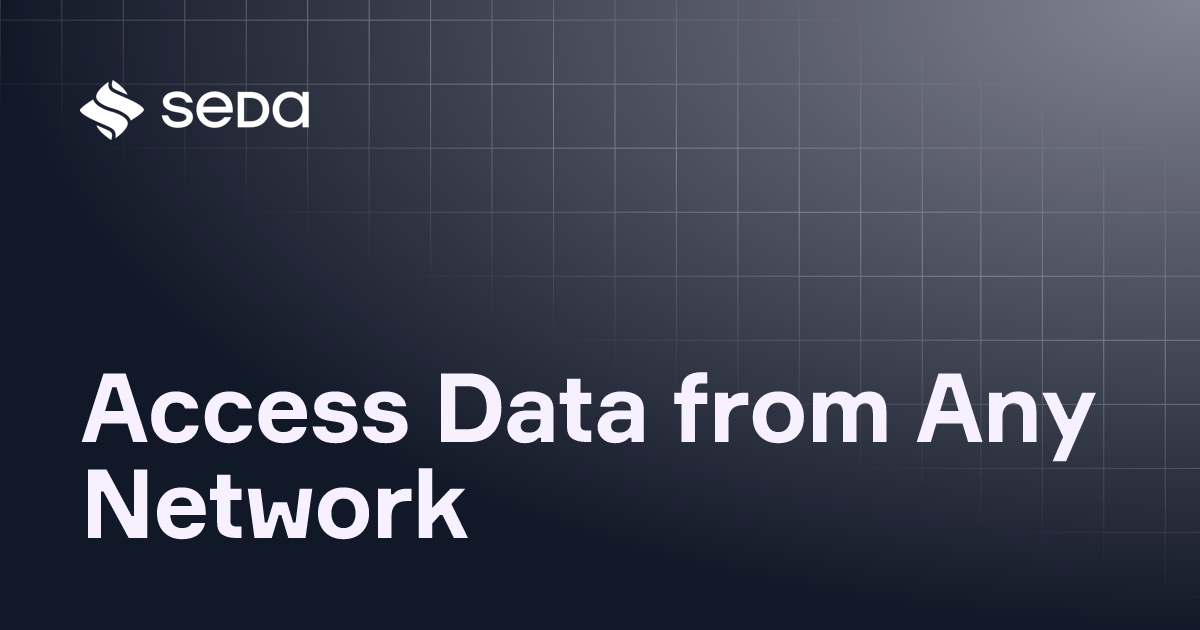 Access Data from Any Network | SEDA Network Home