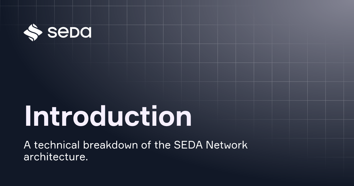 Introduction | SEDA Network Home