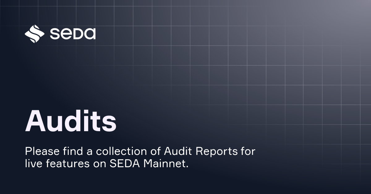 Audits | SEDA Network Home
