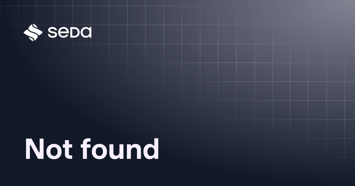 Advanced: API-key Gated Data | SEDA Network Home