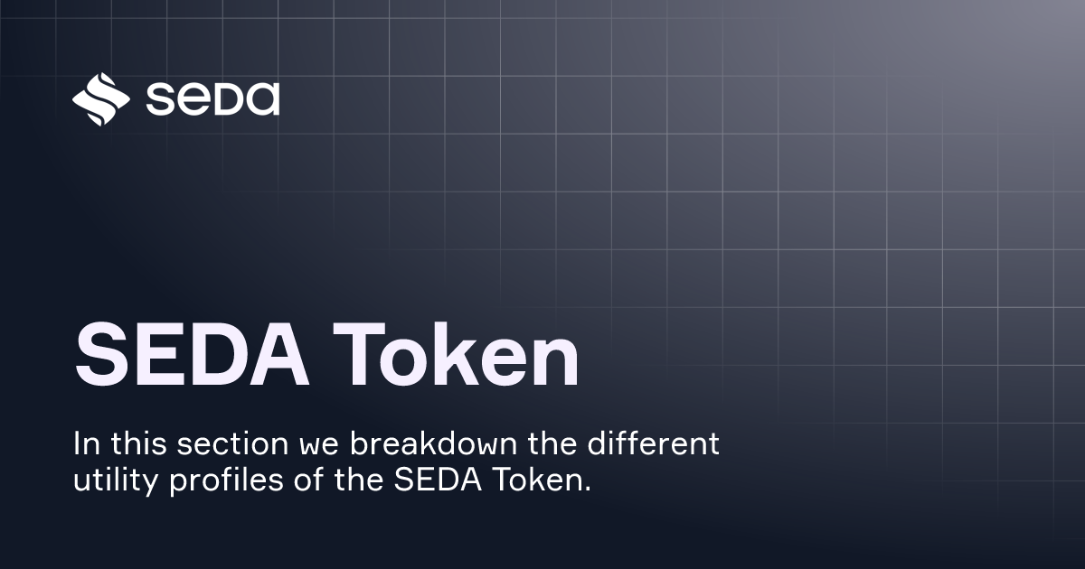 SEDA Token | SEDA Network Home