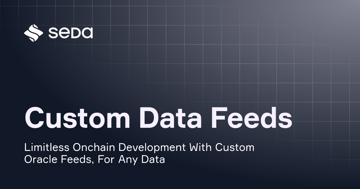 Custom Data Feeds | SEDA Network Home